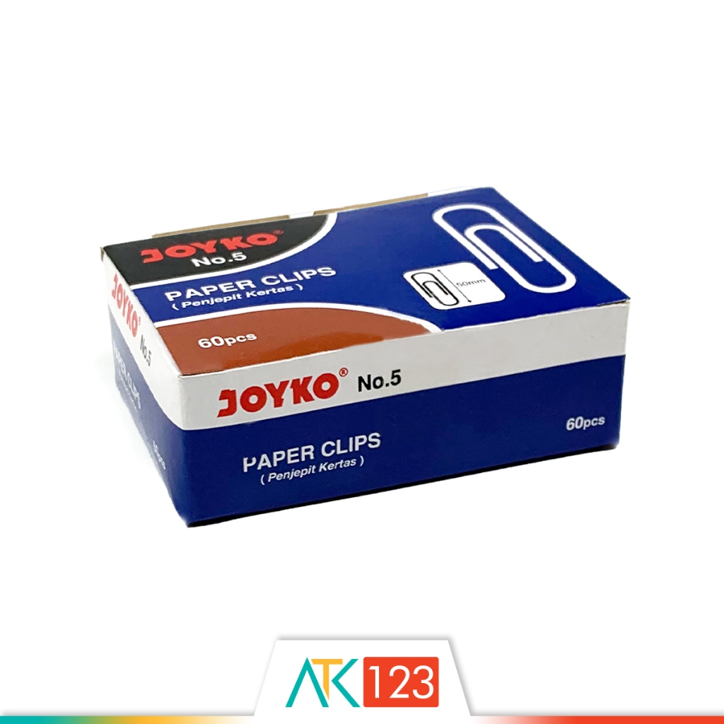 Jual Paper Clips Joyko No. 5 Jumbo (50 mm) | Shopee Indonesia