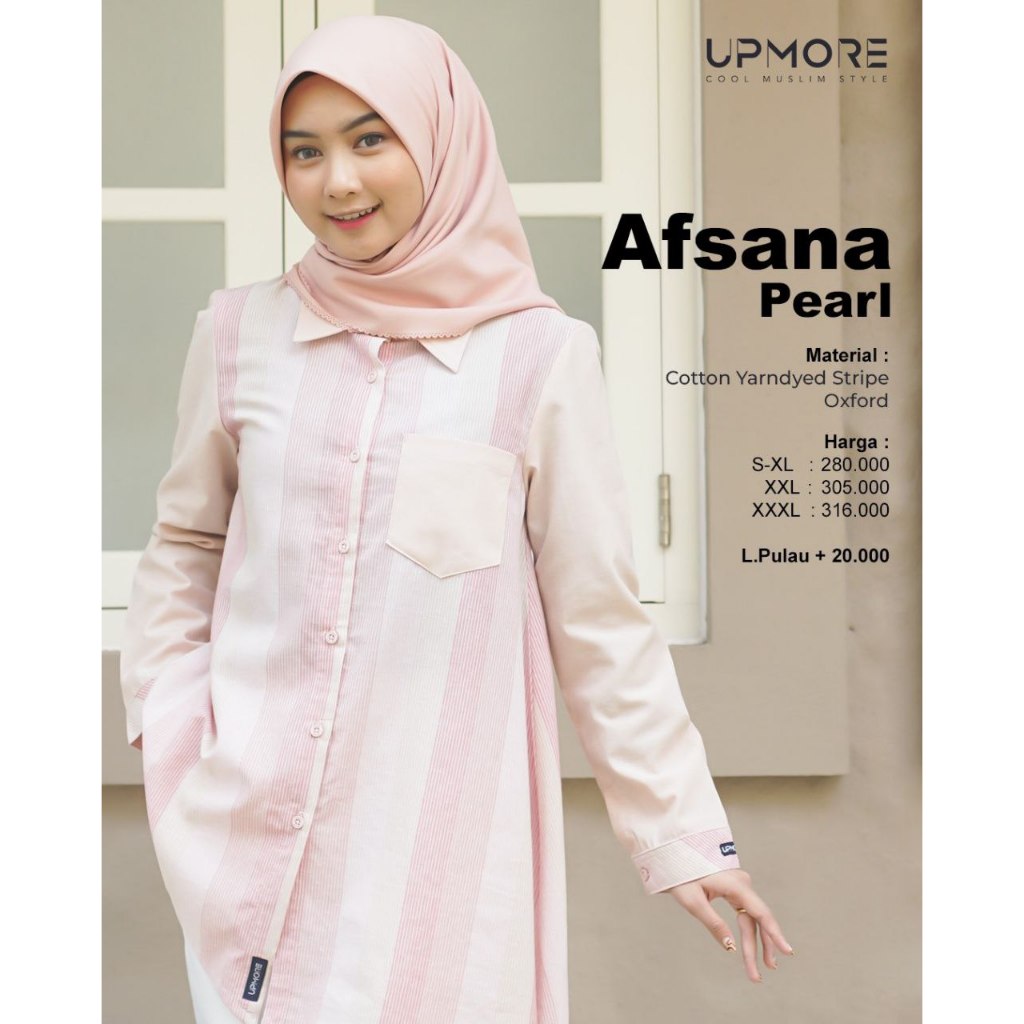 Jual Tunik Afsana - Upmore Afsana || Baju Mutif Premium | Shopee Indonesia