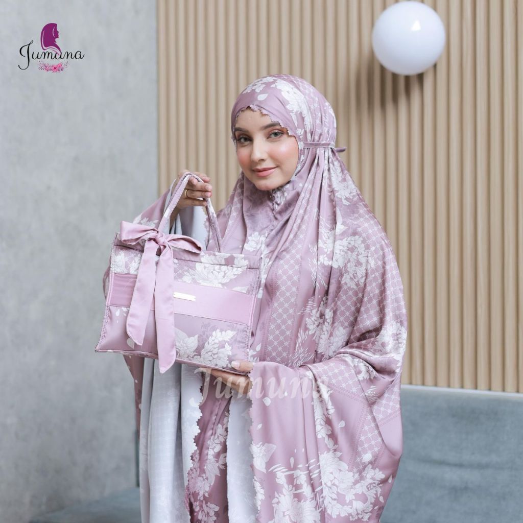 Jual Jumuna - Mukena Dewasa Premium Silk Lasercut Maurine, Hasna, Haura ...