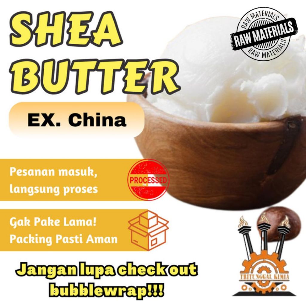 Jual Shea Butter 1kg Asli Ex. CHINA Pure Shea Butter Refined Cold ...