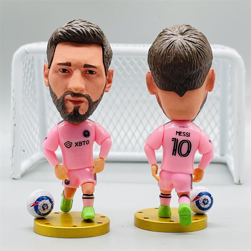 Jual Soccerwe Soccer Action Figure - Lionel Messi Inter Miami | Shopee ...