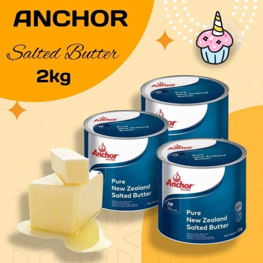 Jual Anchor 2kg Salted Butter | Shopee Indonesia