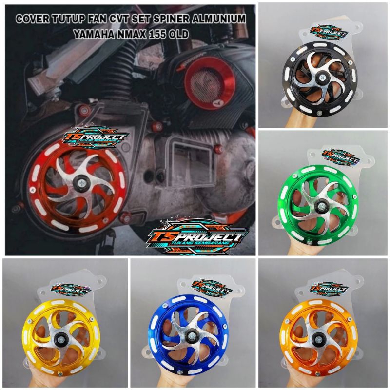 Jual Cover fan spinner tutup cvt akrilic set spiner pnp yamaha nmax old ...