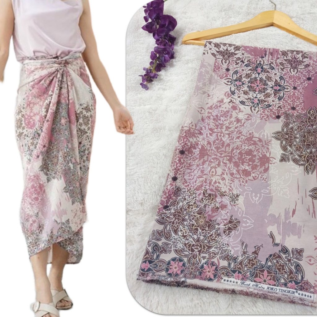 Jual Rok Lilit Batik Modern | Rok Lilit Batik Warna Pastel | Rok ...