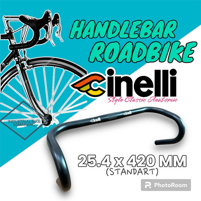 Jual (( CINELLI STANDART )) 25.4 x 420 MM Handlebar Roadbike Stang ...