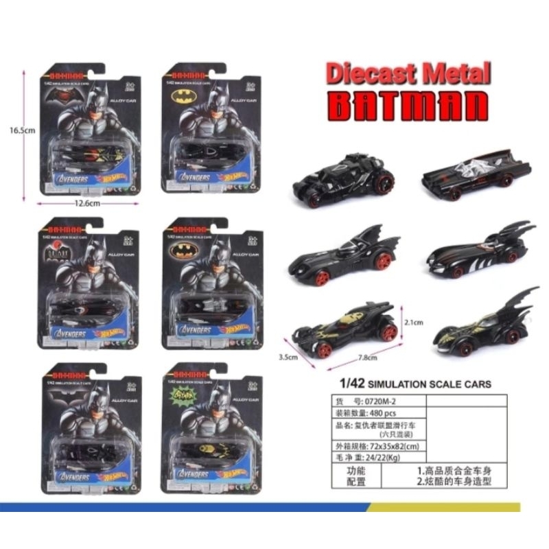 Jual MOBIL DICAST METAL BATMAN MAINAN ANAK | Shopee Indonesia