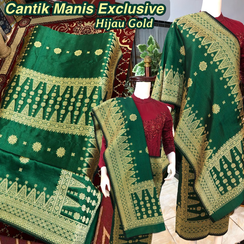 Jual RAGAM WARNA Songket Cantik Manis Exclusive /songket tenun asli ...