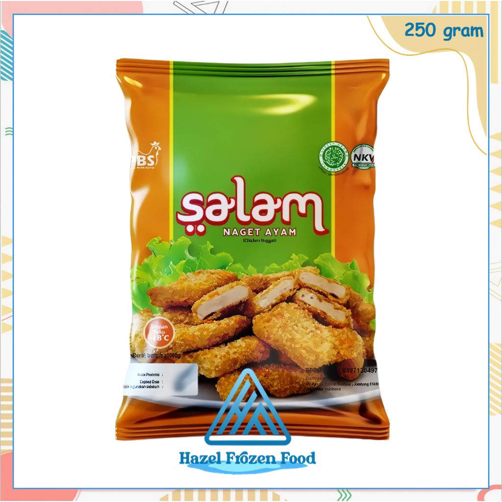Jual Salam Naget Ayam 250 g Frozen Food Karawang | Shopee Indonesia