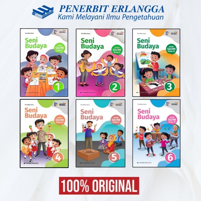 Jual Buku Seni Budaya Kelas 1 2 3 4 5 6 - Penerbit Erlangga | Shopee Indonesia