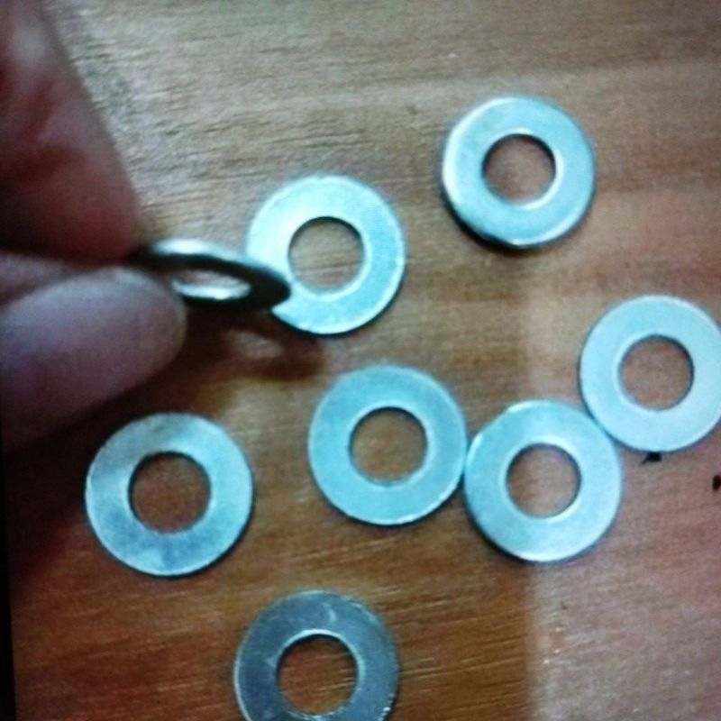 Jual RING PLAT M5 GALVANIS 100 PCS 5MM | Shopee Indonesia