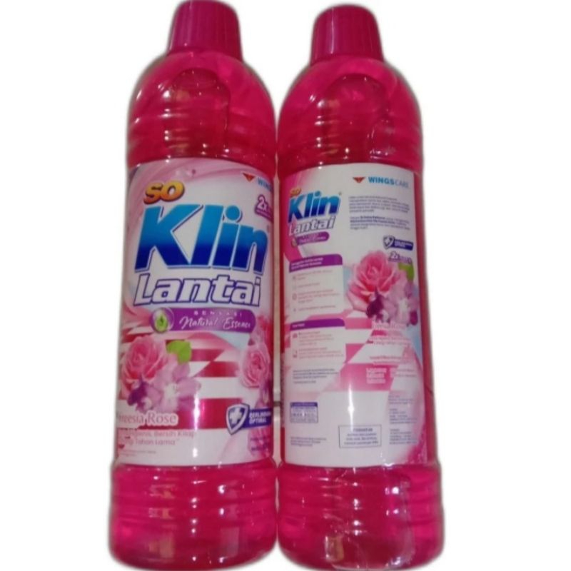 Jual Soklin Lantai Rose Botol 900Ml, Soklin Lantai Citrus Lemon Botol ...