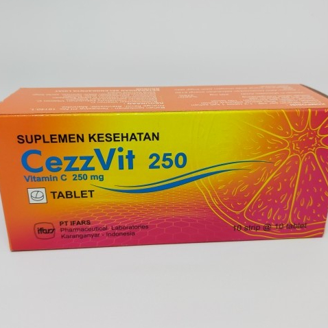 Jual CezzVit 250mg 1 strip isi 10 | Shopee Indonesia
