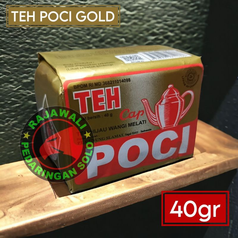 Jual TEH POCI GOLD ECERAN 40gr TEH GINASTEL TEH JUMBO TEH SOLO | Shopee ...