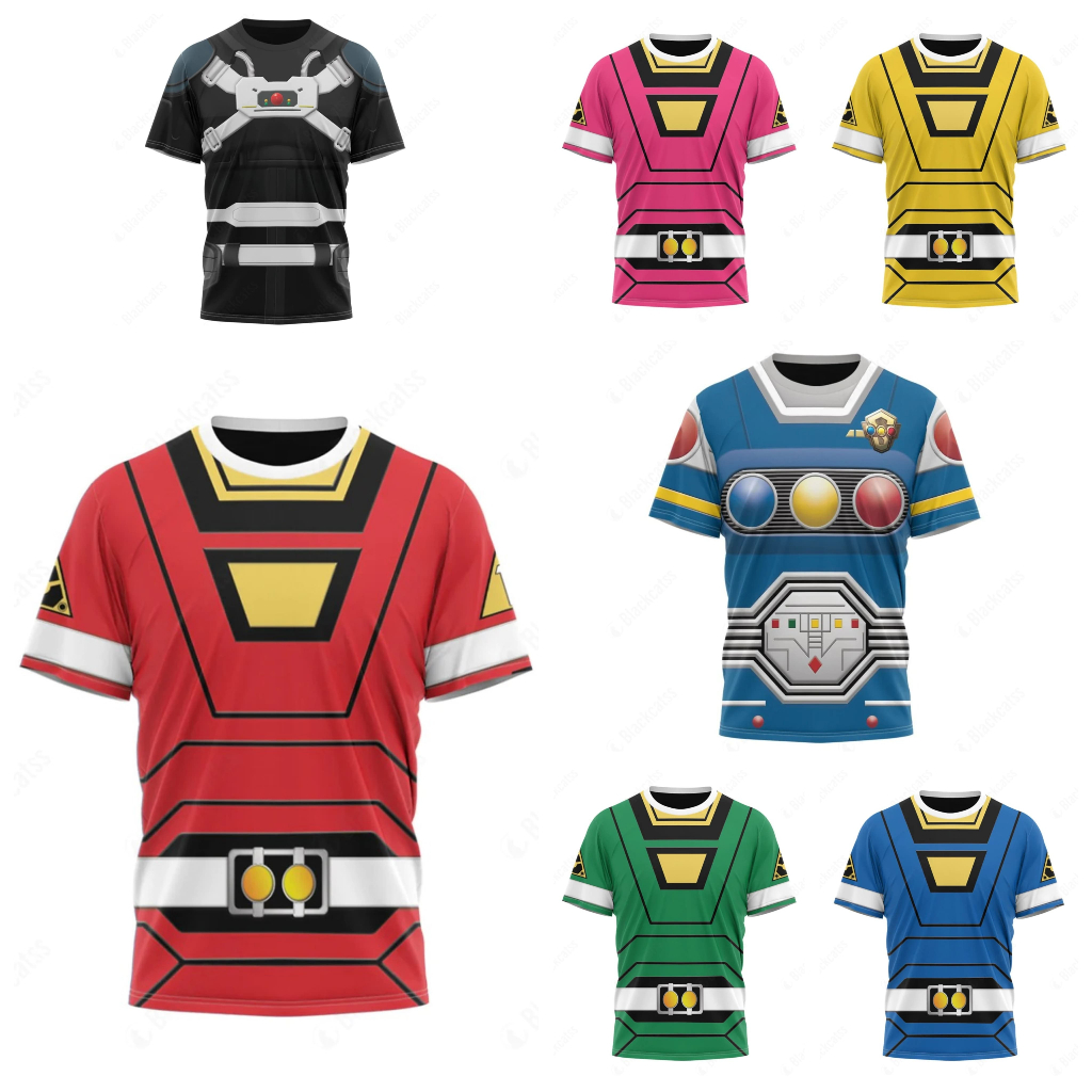 Jual Kaos Power Rangers Turbo Kaos Dewasa Gekisou Sentai Carranger ...