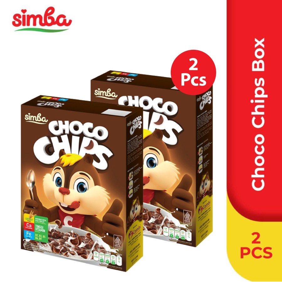Jual Choco Chips Cereal SIMBA - 2 Choco Chips Box 150 gr Lebih Hemat ...