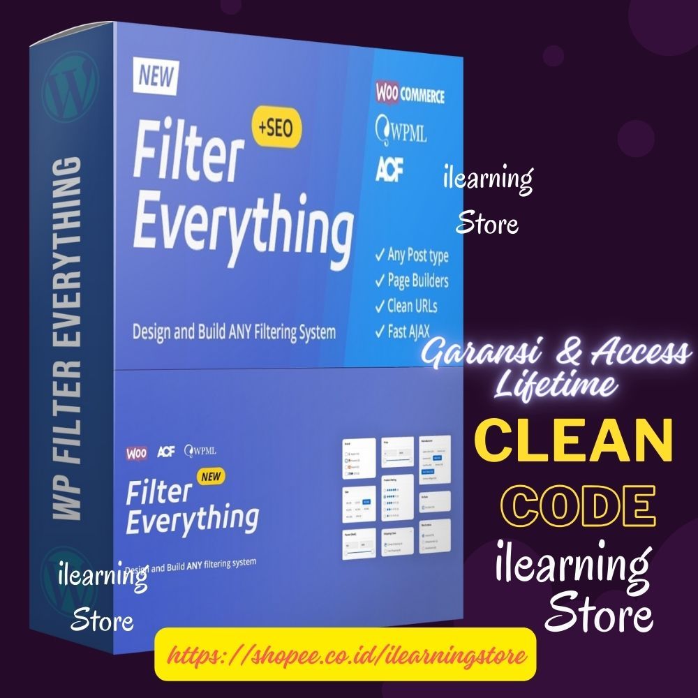 Jual [WP42] Wordpress Premium Filter Everything – WordPress/WooCommerce (100% GPL & Lifetime ...