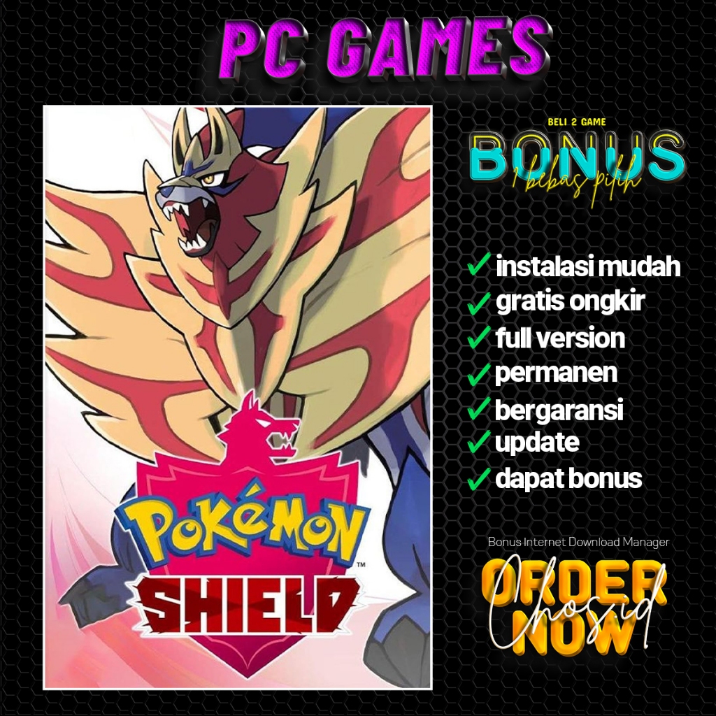 Jual Pokémon Shield | Game PC - Laptop | Shopee Indonesia