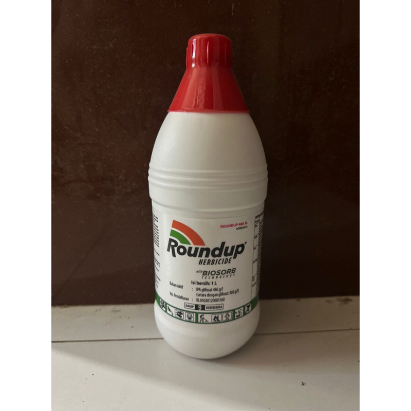 Jual HERBISIDA ROUNDUP RACUN RUMPUT DAN GULMA 486SL BIOSORB 1 LITER ...