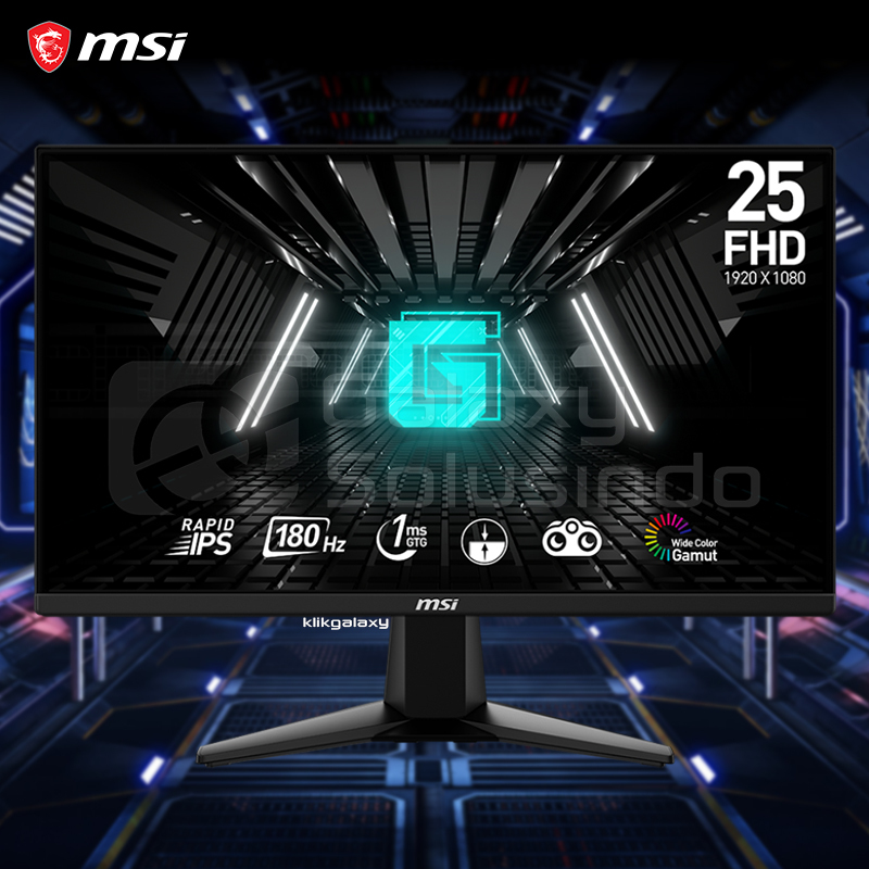 Jual MSI G255F 25" IPS 180Hz 1ms FHD Gaming Monitor | Shopee Indonesia