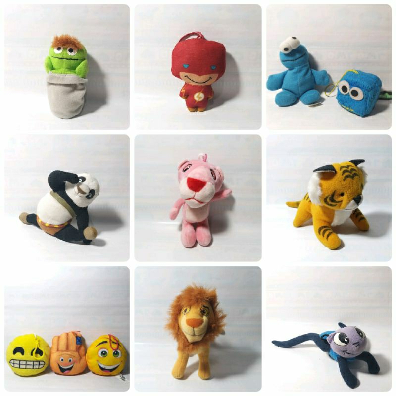 Jual Boneka Ganci Maskot Ronald Pink Panther Harimau Diego Sabertooth Tiger Ice Age Kungfu Panda ...