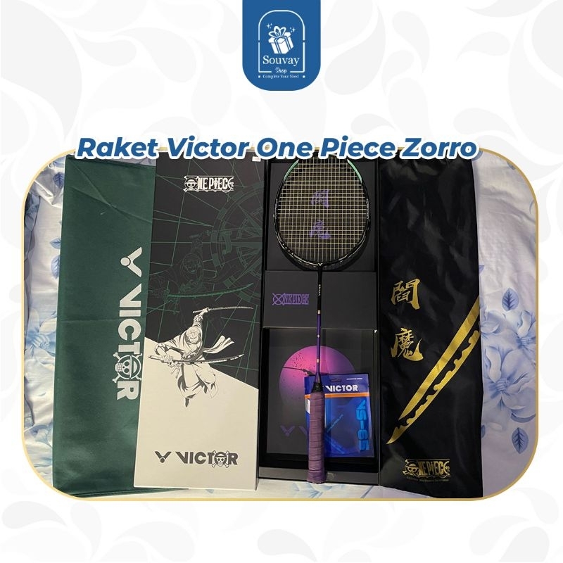 Jual Raket Badminton Merk Victor X One Piece ( Enma Zorro ) Second ...