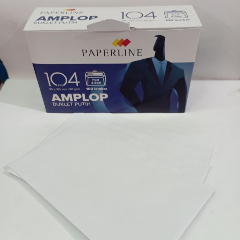Jual AMPLOP PAPERLINE 104 isi 100 lembar / pack | Shopee Indonesia