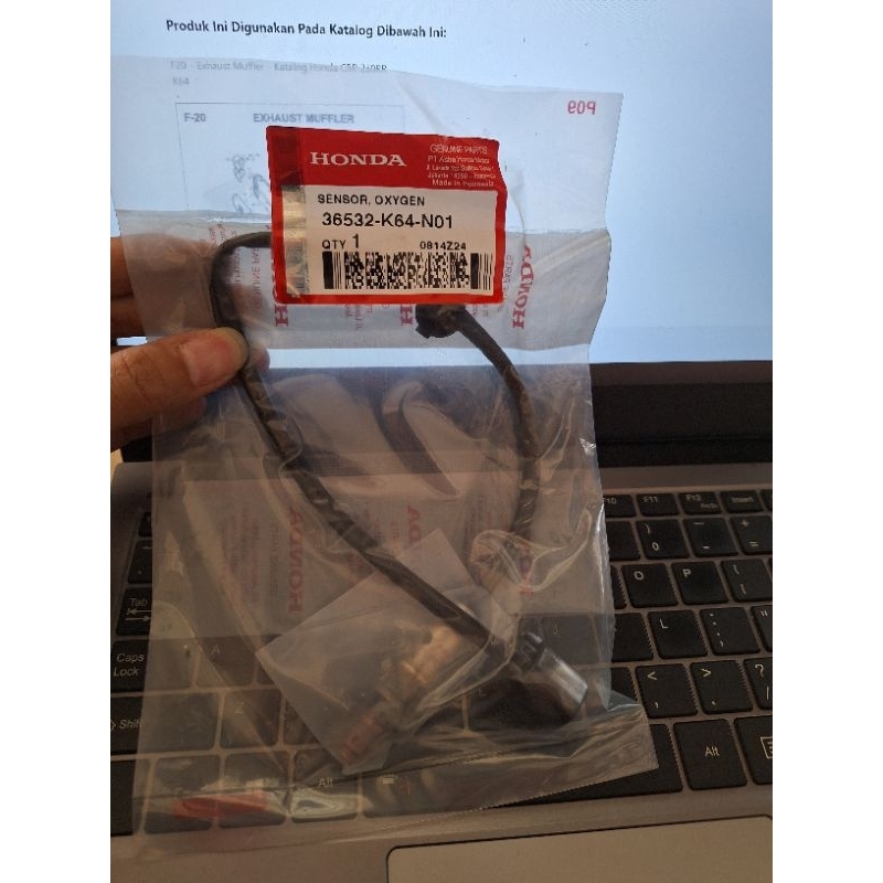 Jual Sensor Oxygen – Honda All New CBR 250RR 36532-K64-N01 ORIGINAL ...