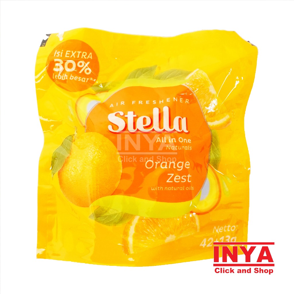 Jual STELLA Orange Zest Air Freshener 42gr - Stella Gantung - Pengharum ...