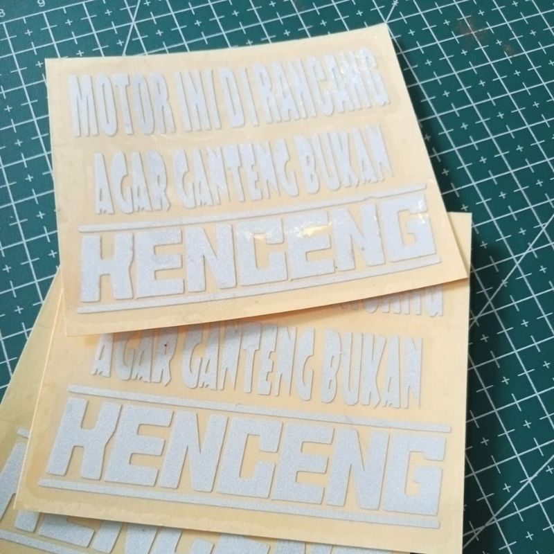 Jual stiker motor stiker kata kata | Shopee Indonesia