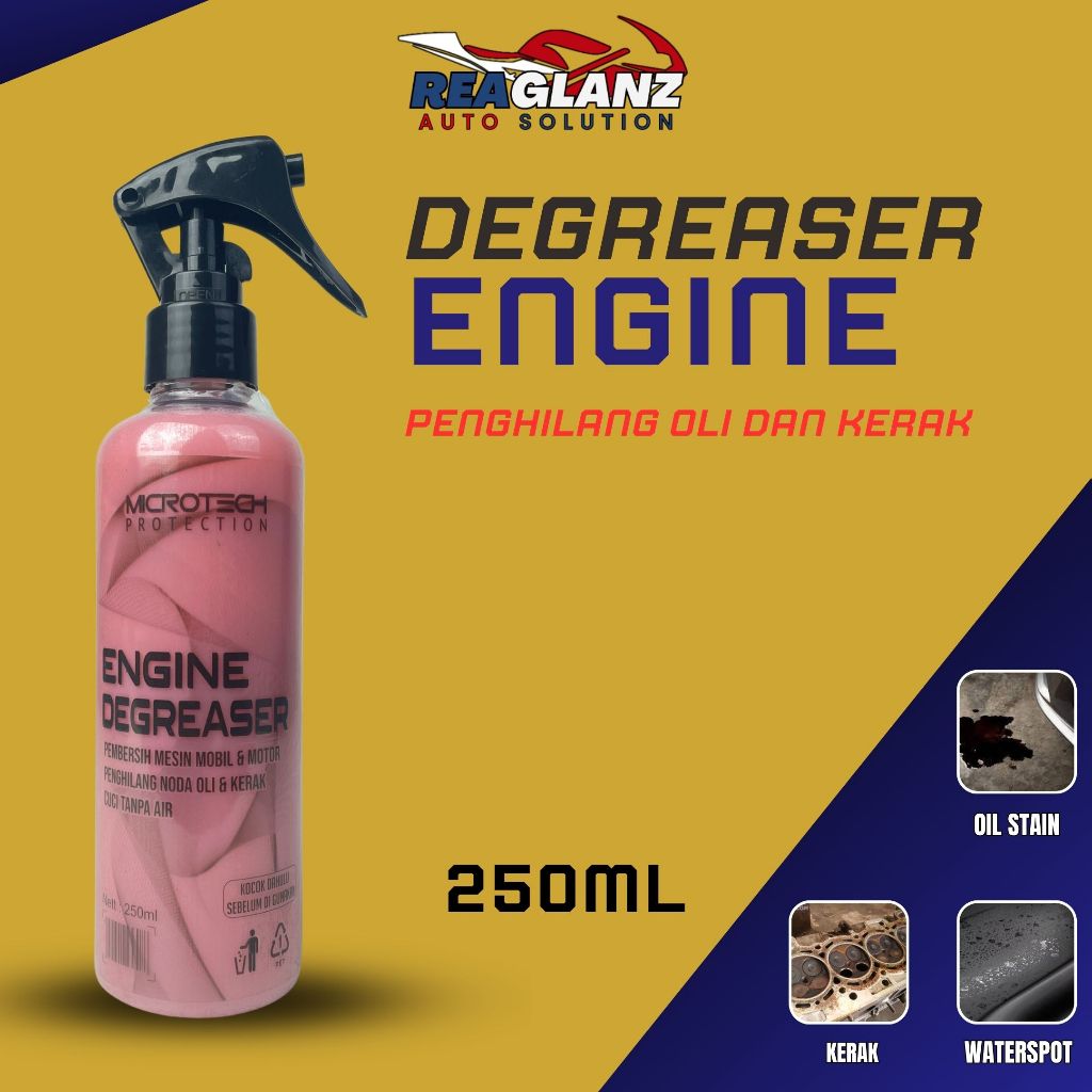 Jual Pembersih Blok Engine Degreaser Kerak Kotoran Mesin Motor dan Mobil 250ml | Shopee Indonesia