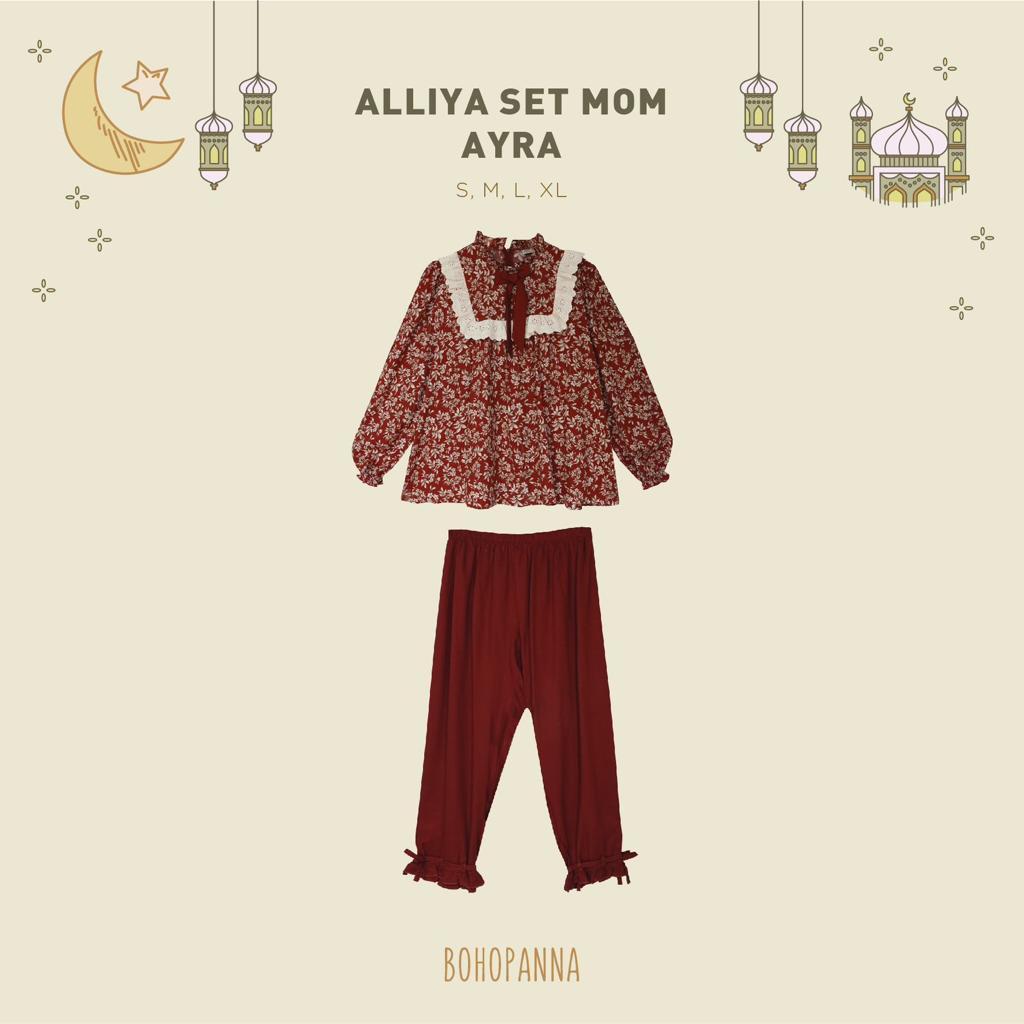 Jual Bohopanna - Alliya Set Mom ( Raya Edition for Mom ) | Shopee Indonesia