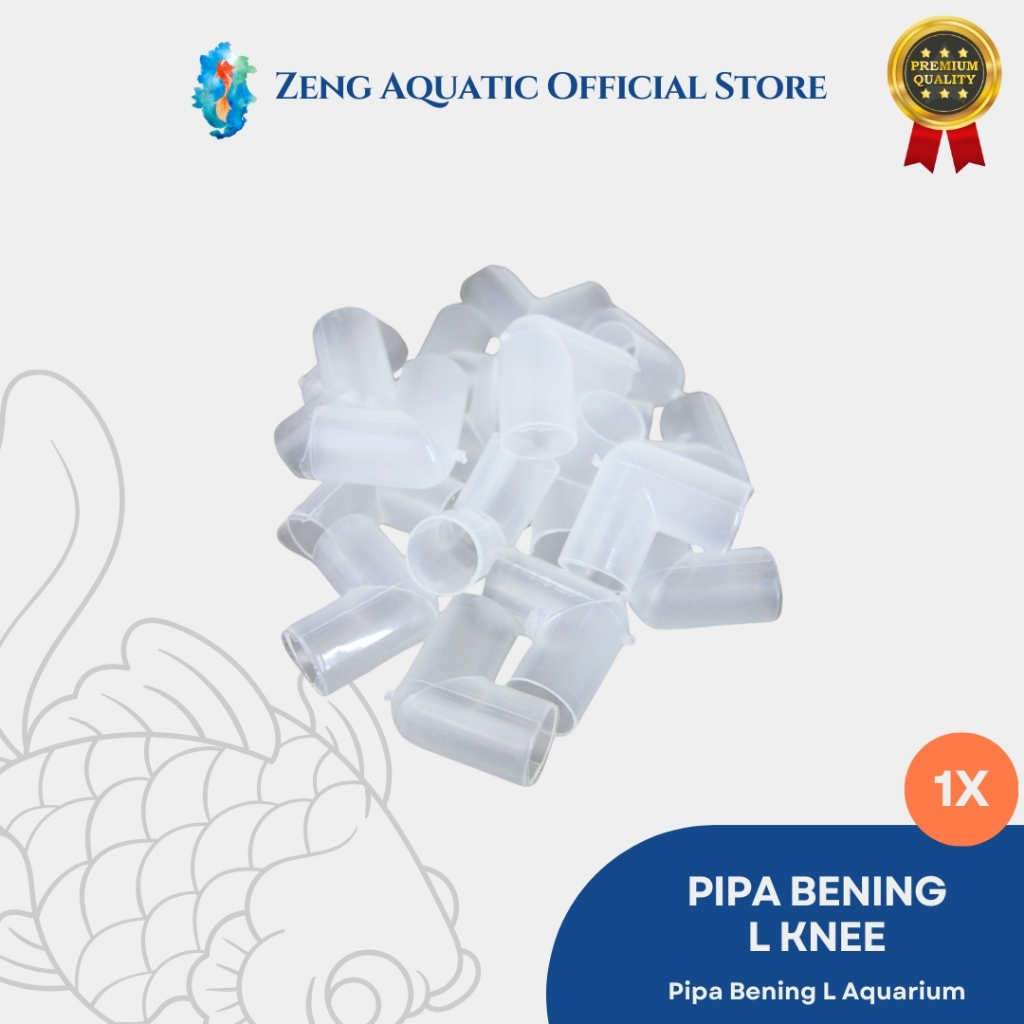 Jual Knee L Pipa Bening Aquarium d 15 mm | Shopee Indonesia