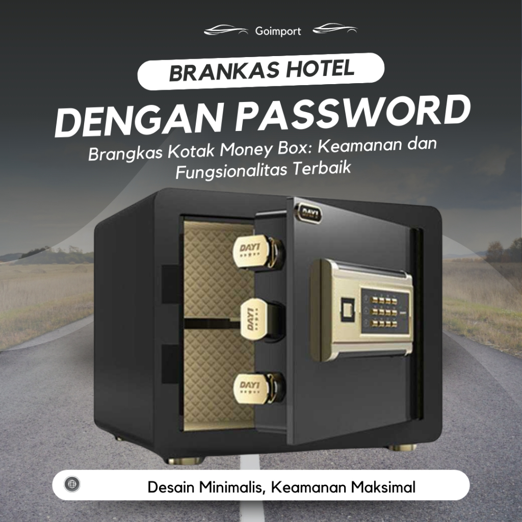 Jual Digital Brankas Anti Api Air Maling Sistem Password Aman Kotak ...
