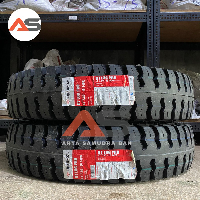 Jual Ban Truk Gajah Tunggal GT Lug Pro 750 7.50 - 16 14PR | Shopee Indonesia