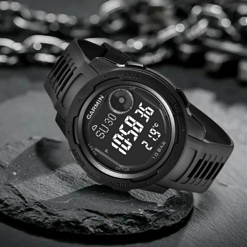 Jual PROMO!!! JAM TANGAN PRIA GARMIN SPORT DIGITAL PREMIUM WATERASISTAN ...