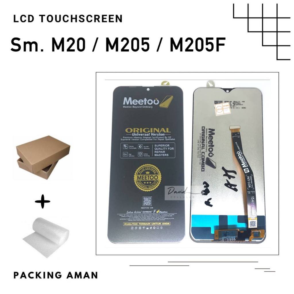 Jual LCD TOUCHSCREEN SAMSUNG M20 M205 M205F FULLSET | Shopee Indonesia