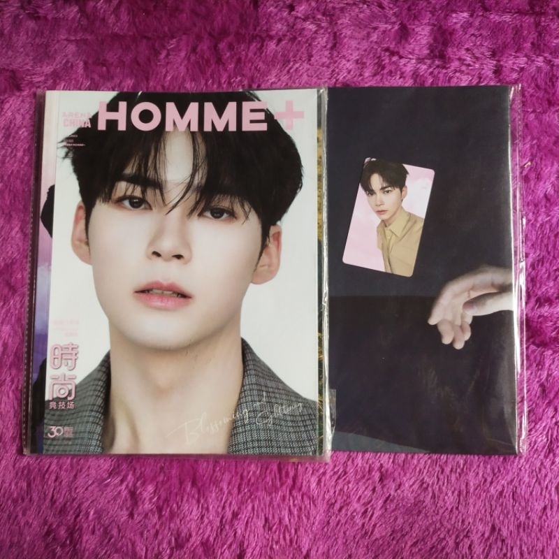 Jual zerobaseone zb1 magazine arena homme + china group grup zhang hao sung hanbin solo cover ...