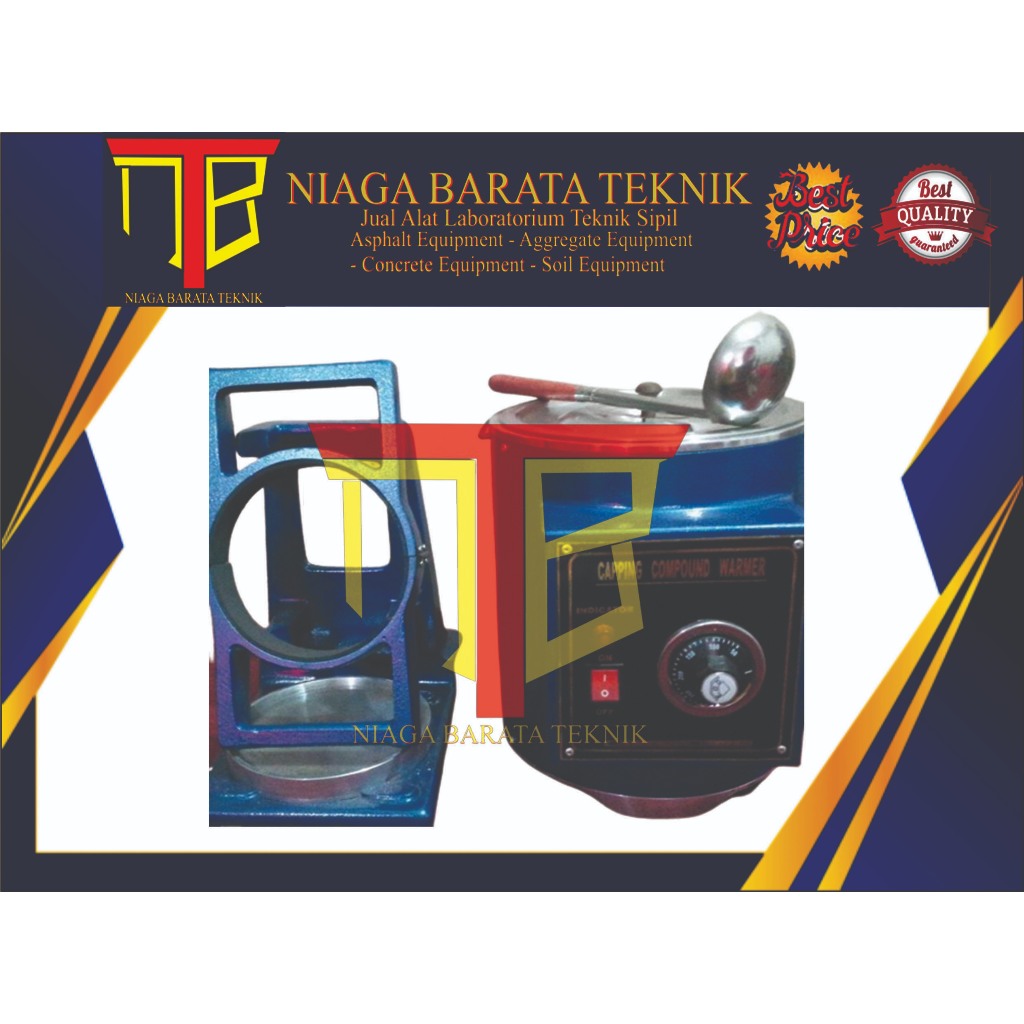 Jual vertical cylinder capping test set 15 x 30 cm alat vertical ...