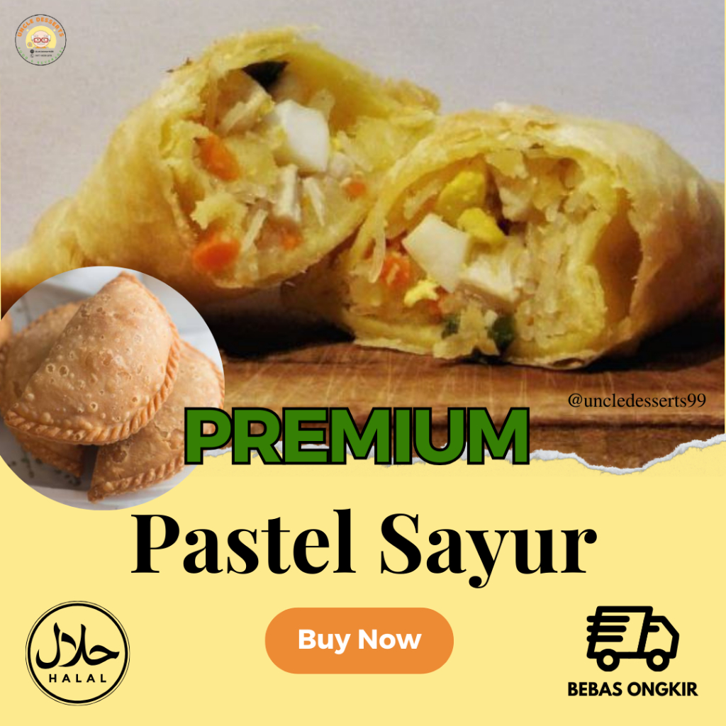 Jual (GORENG) 10 pcs Pastel Sayur isi Telur PREMIUM | Shopee Indonesia