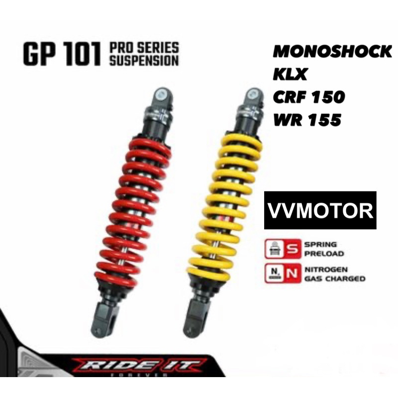 Jual SHOCK MONOSHOCK KLX 150/CRF 150/WR 155 RIDE IT GP 101 PNP | Shopee Indonesia