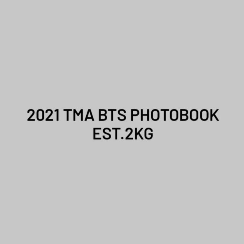 Jual 2021 BTS TMA Photobook | Shopee Indonesia