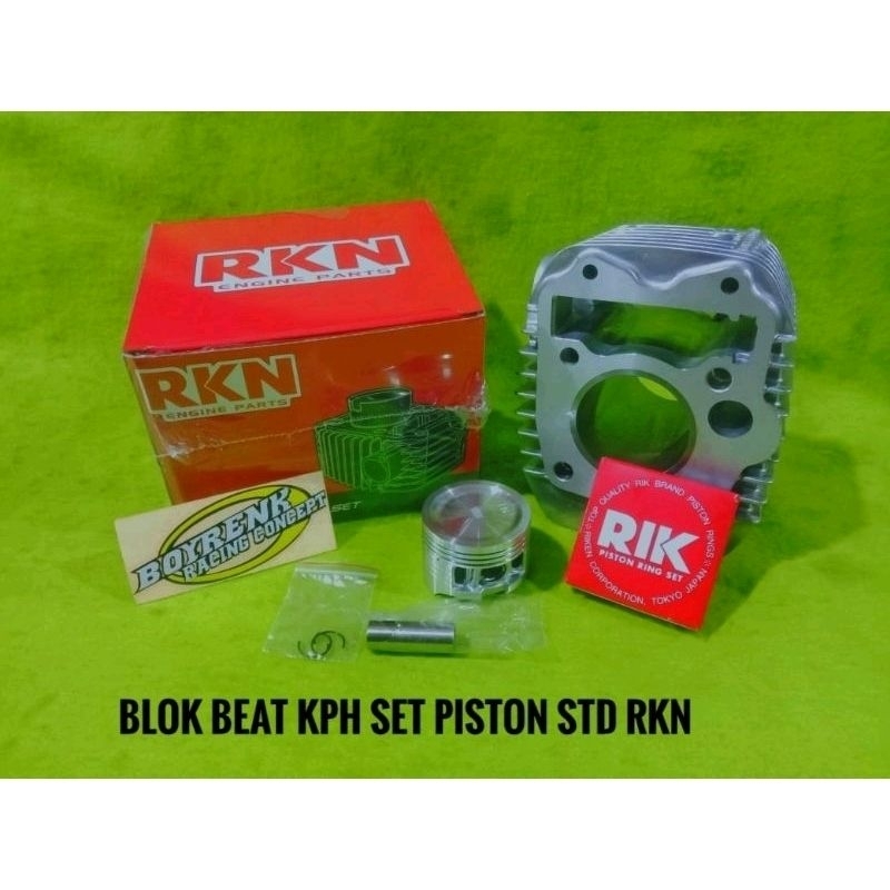 Jual CYLINDER BLOK KARISMA KHARISMA KPH SUPRA X 125 SET PISTON STD RKN ...