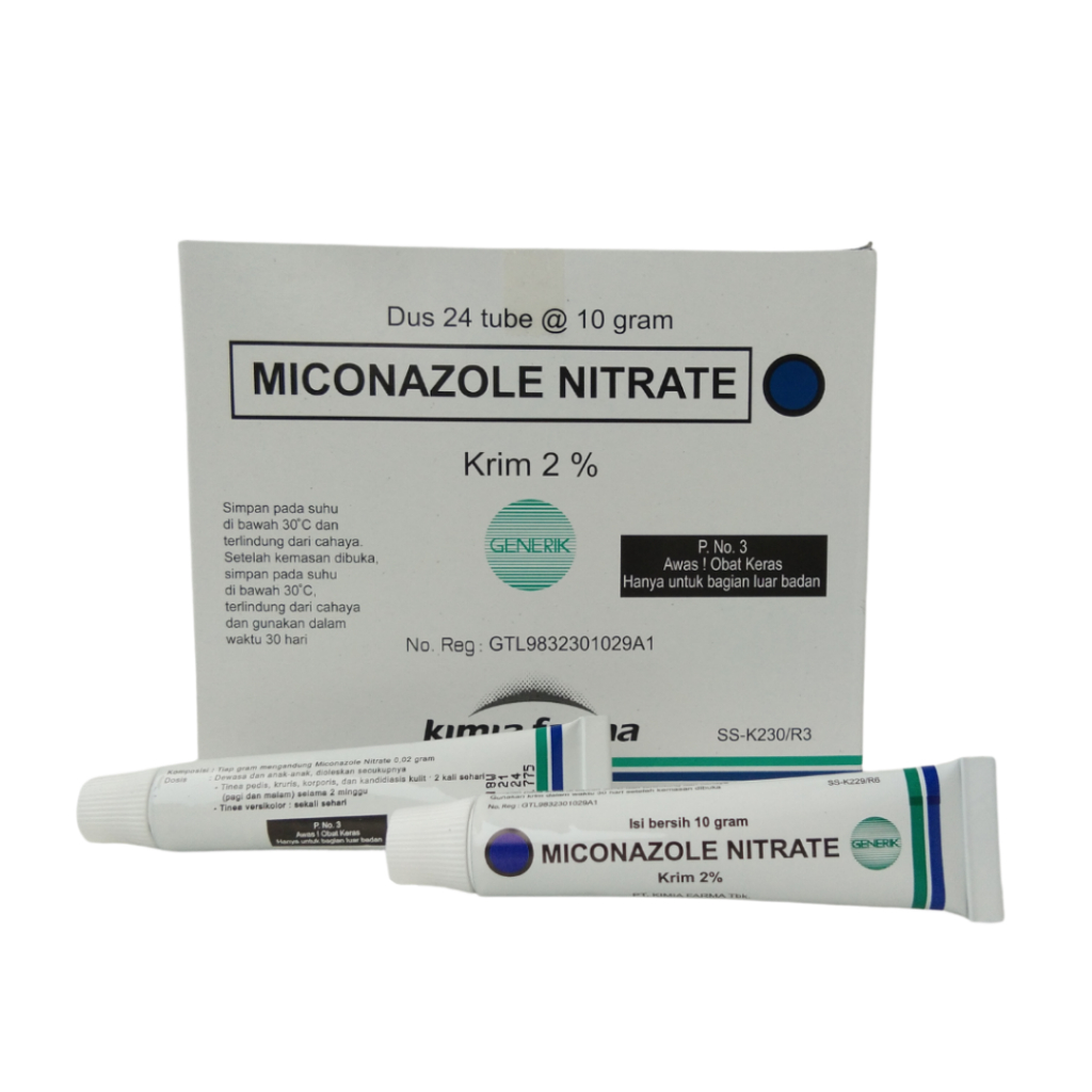 Jual MICONAZOLE KIMIA FARMA 2% CREAM 10 GRAM TUBE | Shopee Indonesia