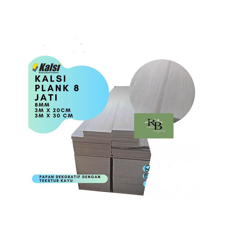 Jual KalsiPlank 8mm Jati - Lis Plang, KalsiBoard Serial Kayu Anti Rayap ...