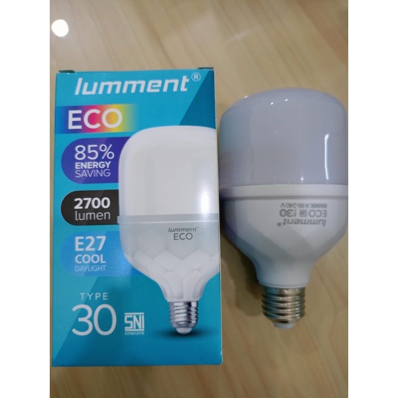 Jual Lampu Led Lumment Eco 30w 30 Watt Capsule Cahaya Putih 6500K ...