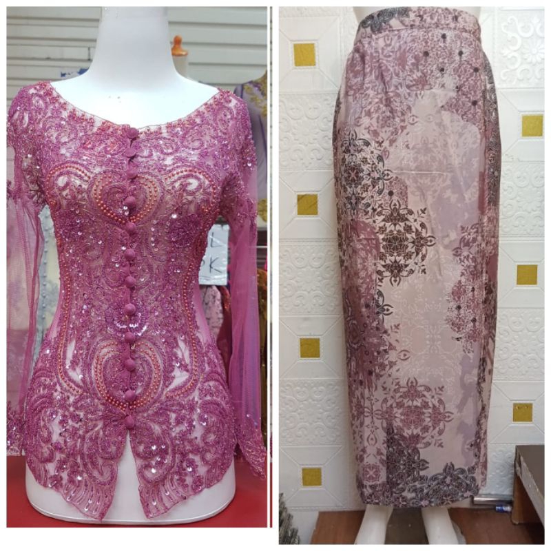 Jual KEBAYA PAYET/KEBAYA MODERN/KEBAYA TILLE//KEBAYA PAYET SET ROK SPAN ...