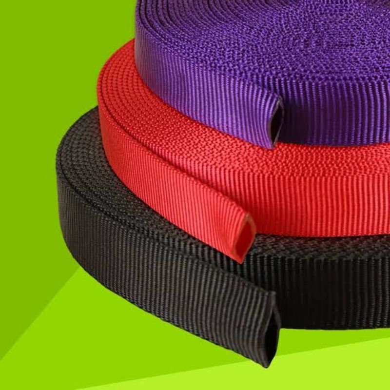 Jual Webbing Tubular | Webing | Tali webing Double | Webing Lubang ...
