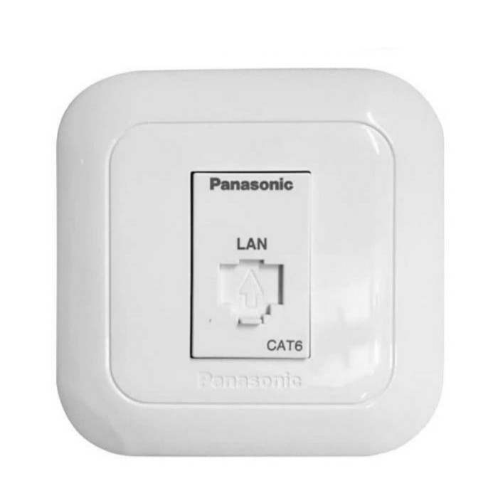 Jual Stop Outlet Data Lan Kontak Jaringan Socket internet RJ45 Cat6e ...