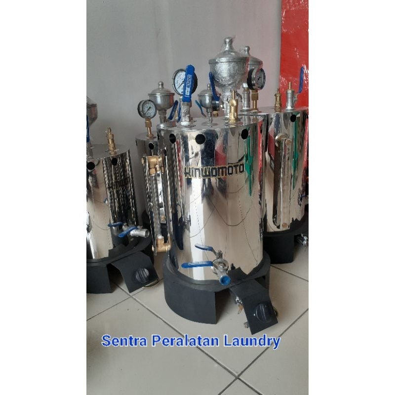 Jual Tabung dan Kompor Setrika Uap Boiler 15liter & 25liter | Shopee ...