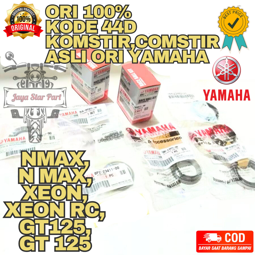 Jual ORIGINAL KODE 44D KOMSTIR,COMSTIR ASLI ORI YAMAHA NMAX, N MAX, XEON, XEON RC, GT125, GT 125 ...